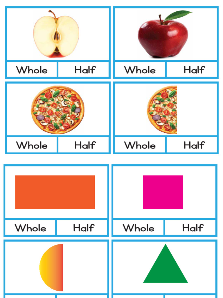 Whole and Half Patterns Explained | PDF