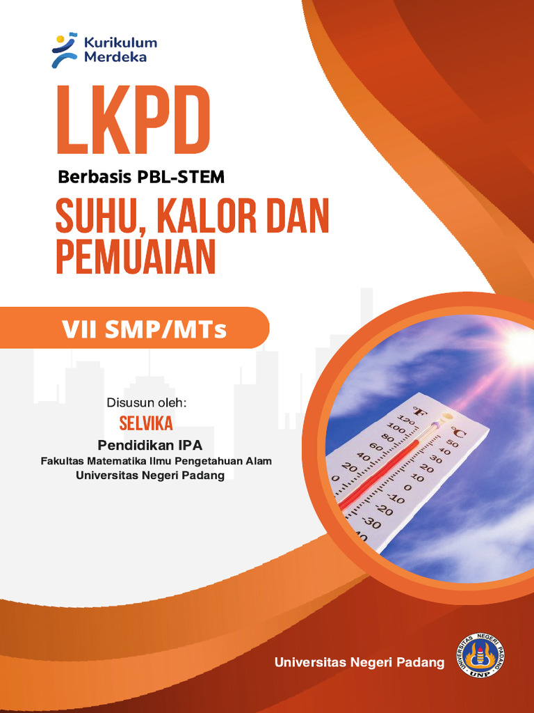 LKPD IPA: Suhu, Kalor, dan Pemuaian | PDF