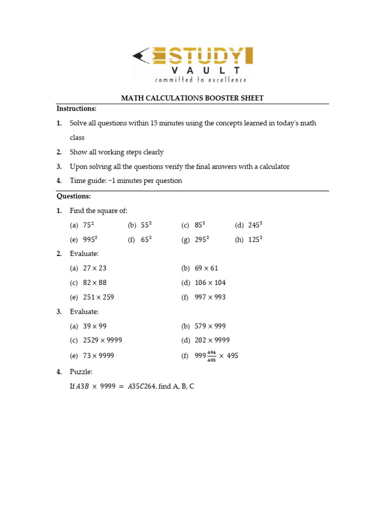 Calculations Booster Sheet - 250627 - 173910 | PDF