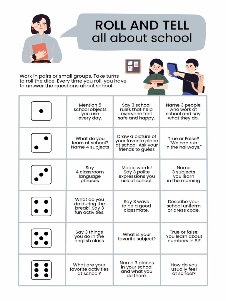 Roll and Tell | PDF
