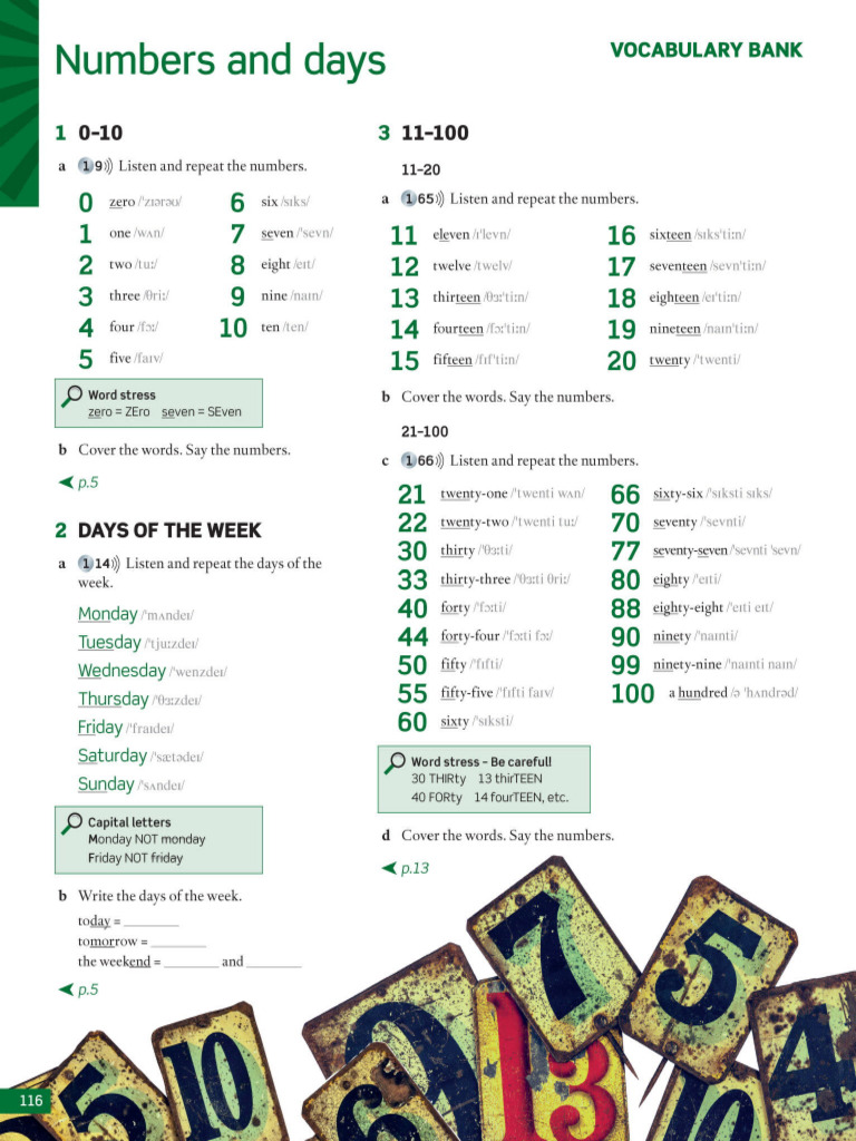 English File Begginer Vocabulary | PDF