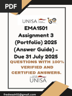 ENG1503 Assignment 1 Semester 2 2025 (Answer Guide) - Due 15 August 2025 | PDF | Teachers | Violence