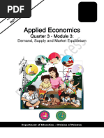 Applied Economics Module 2 | PDF | Monopoly | Supply (Economics)