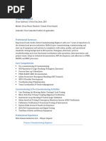 Optek TF16 Sensor Instruction Manual | PDF | Sensor | Light