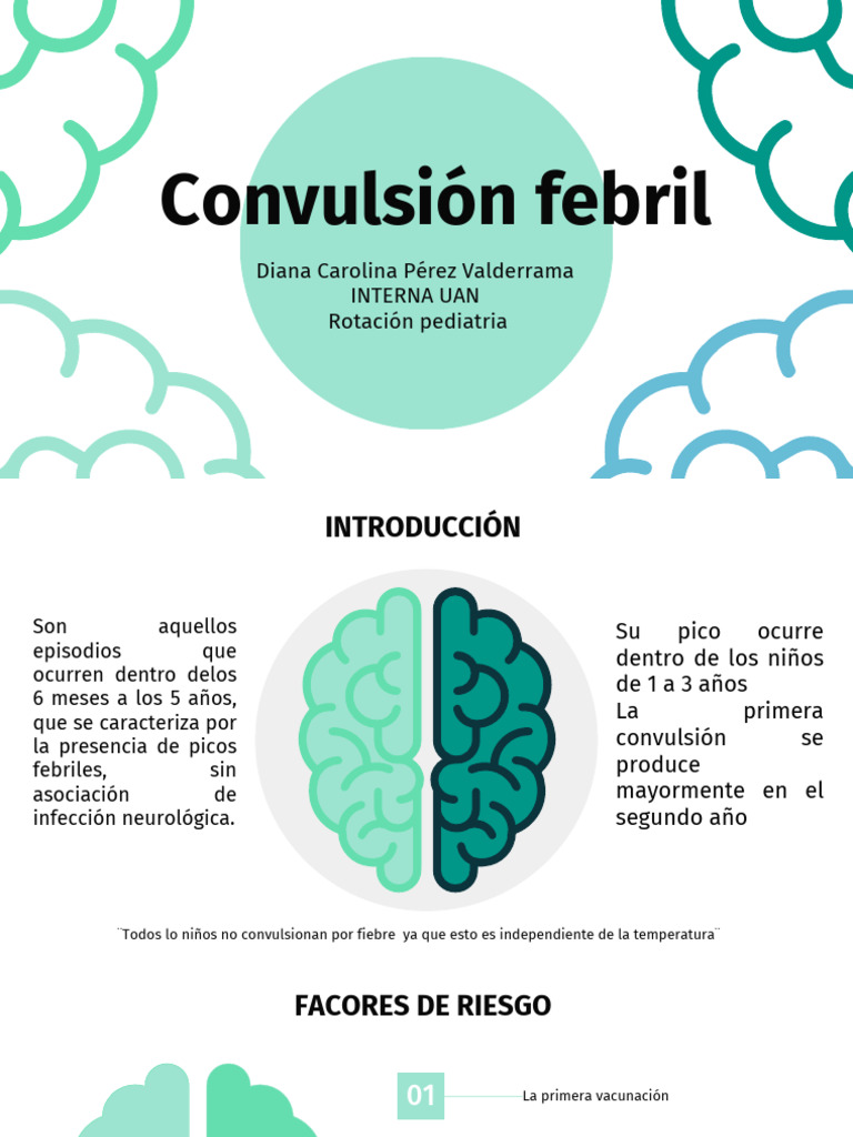 Convulsiones Febriles en Niños: Guía Completa | PDF | Enfermedades y ...