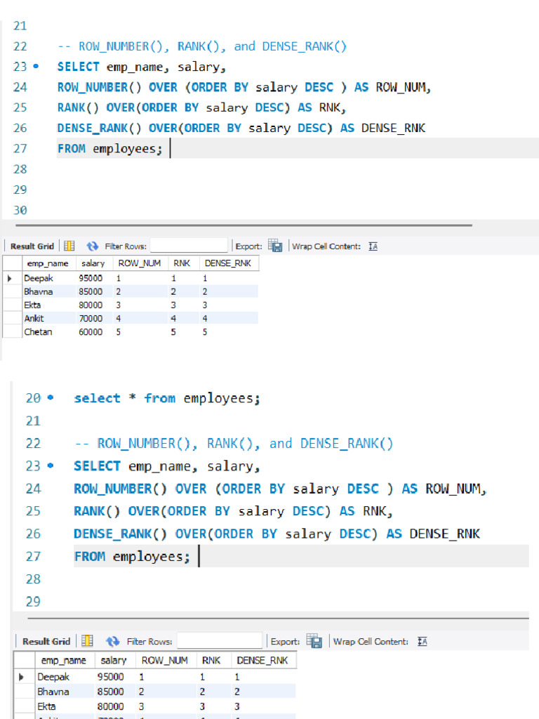 Day 12 Ranking Aggregation in SQL 1747290266 | PDF