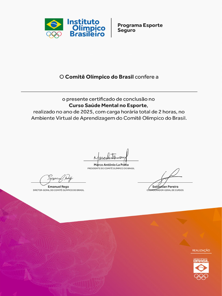 Certifica Do | PDF