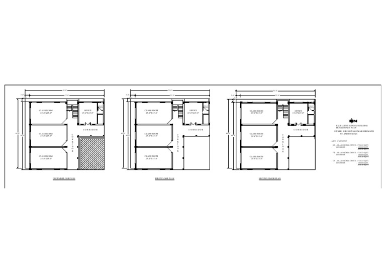 Ameenagad School Preliminary Plan (1) - Model | PDF