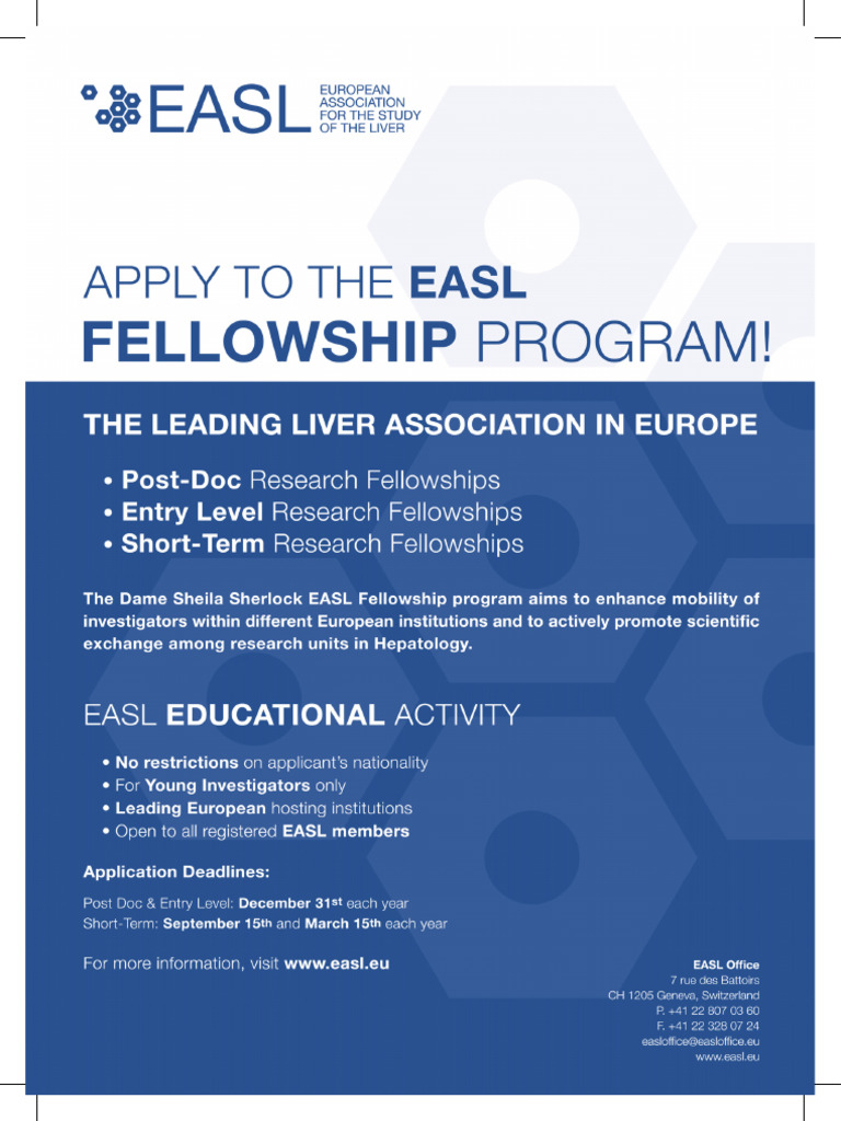EASL Fellowship Program Jhepat | PDF