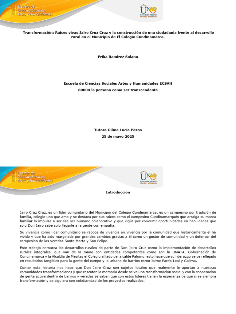 ACTIVIDAD 2 - Erika Ramirez Solano - Individual | PDF | Bogotá
