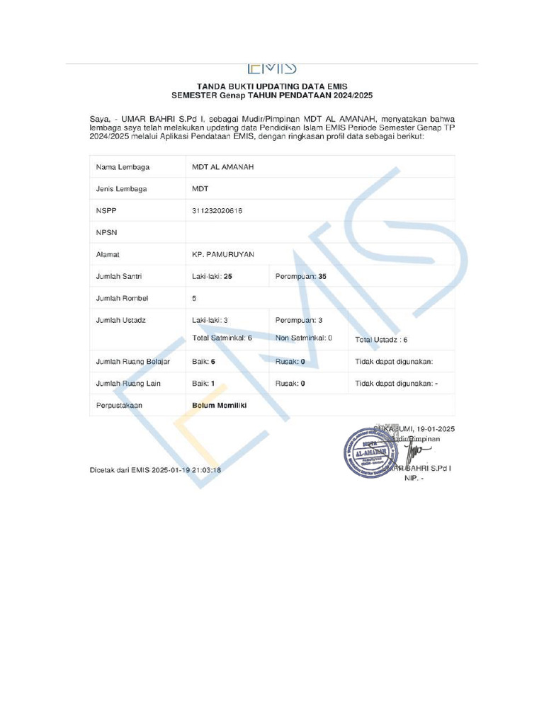 BAP 2024 2025 Genap 311232020616 MDT | PDF