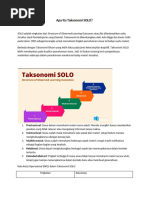 Kko Taksonomi Solo | PDF