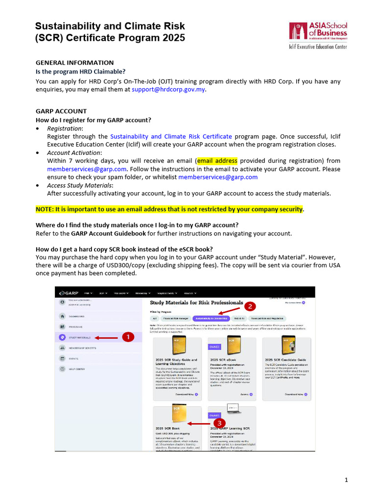 Garp Iclif-Scr Faq 2025 Rev4 Final | PDF | Identity Document