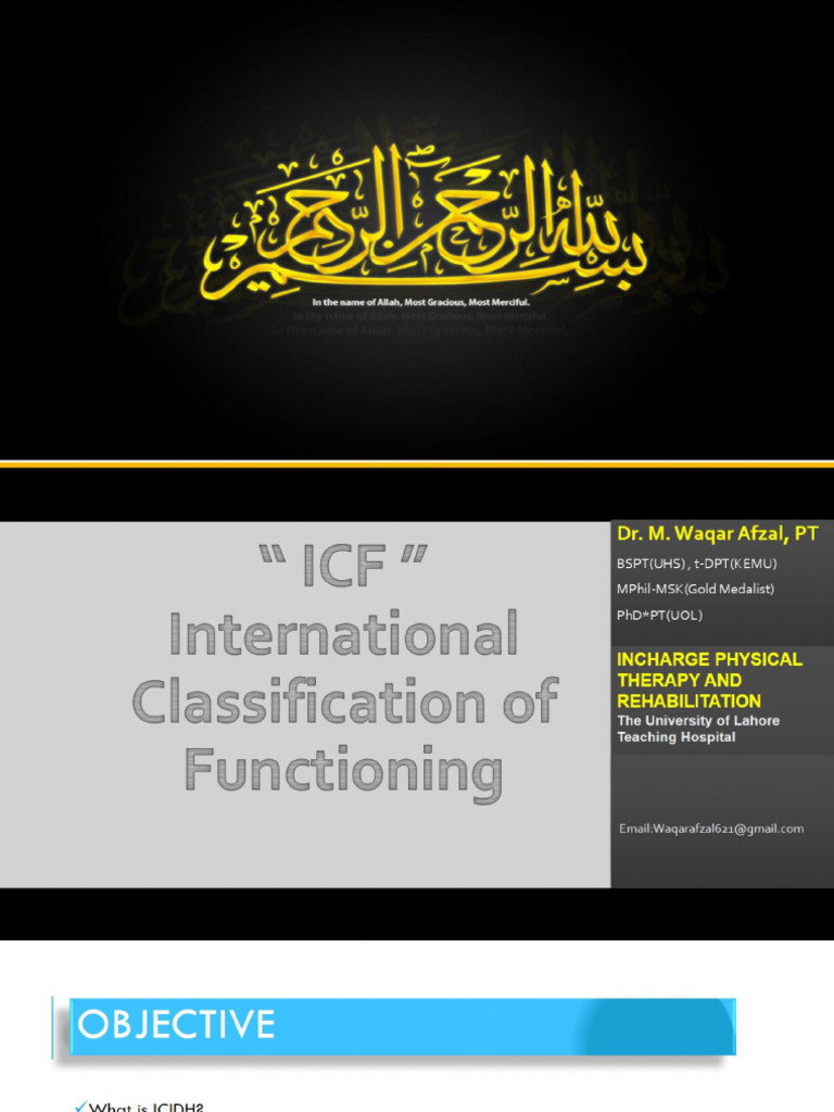 Icf Model | PDF