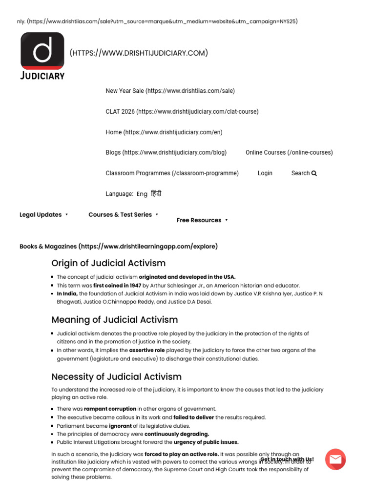 Understanding Judicial Activism in India | PDF | Judiciaries ...