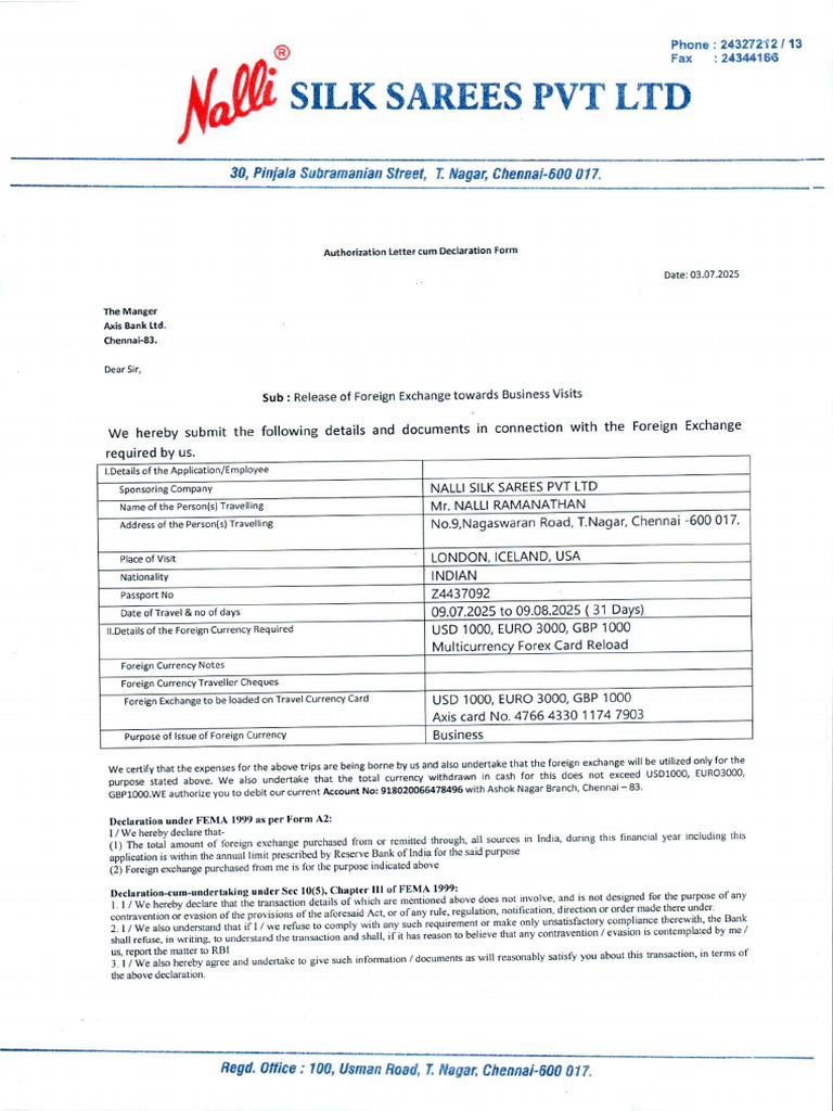 Axis Forex Reload 03.07.2025 | PDF