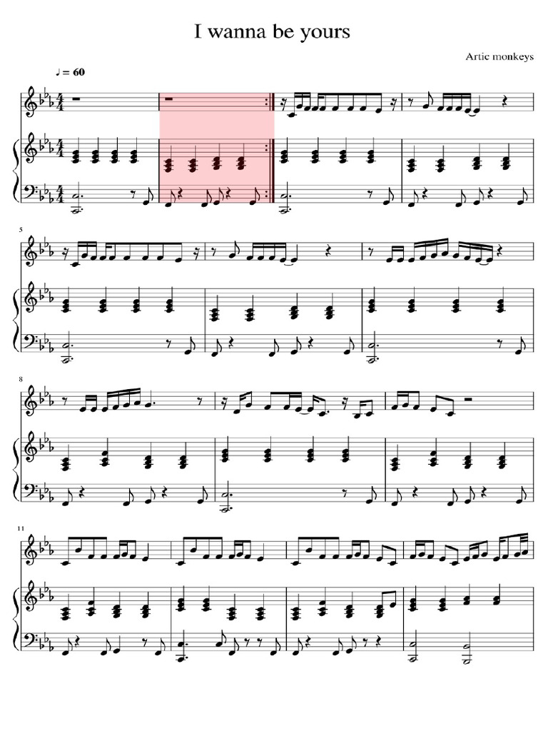 I Wanna Be Yours | PDF