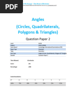 Circle Theorems Save My Exam | PDF | Circle | Elementary Mathematics