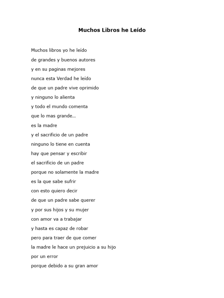 Muchos Libros He Leído | PDF