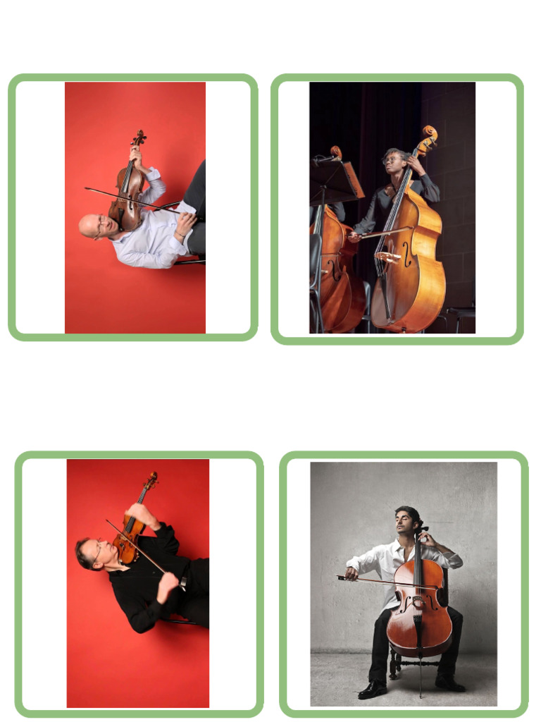 Flashcards Les Instruments 1 | PDF