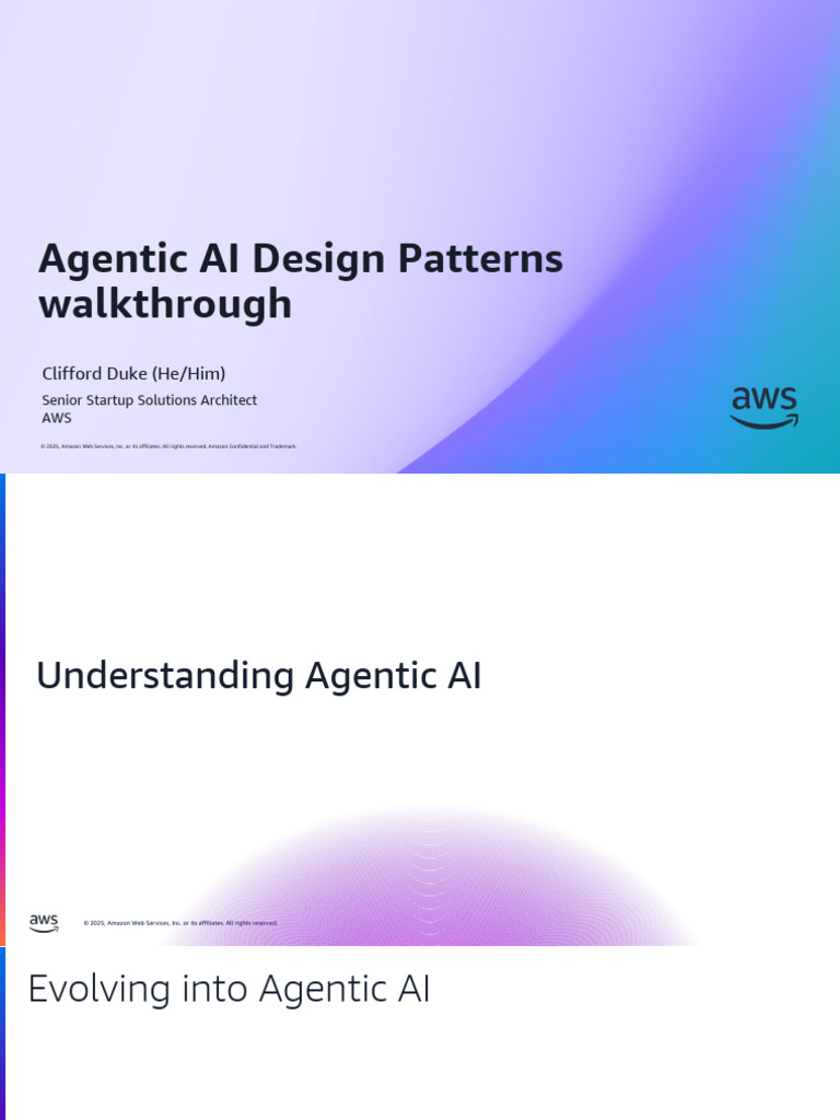 APM2 Advanced Agentic AI Design Patterns Walkthrough Presentation Deck | PDF | Artificial ...