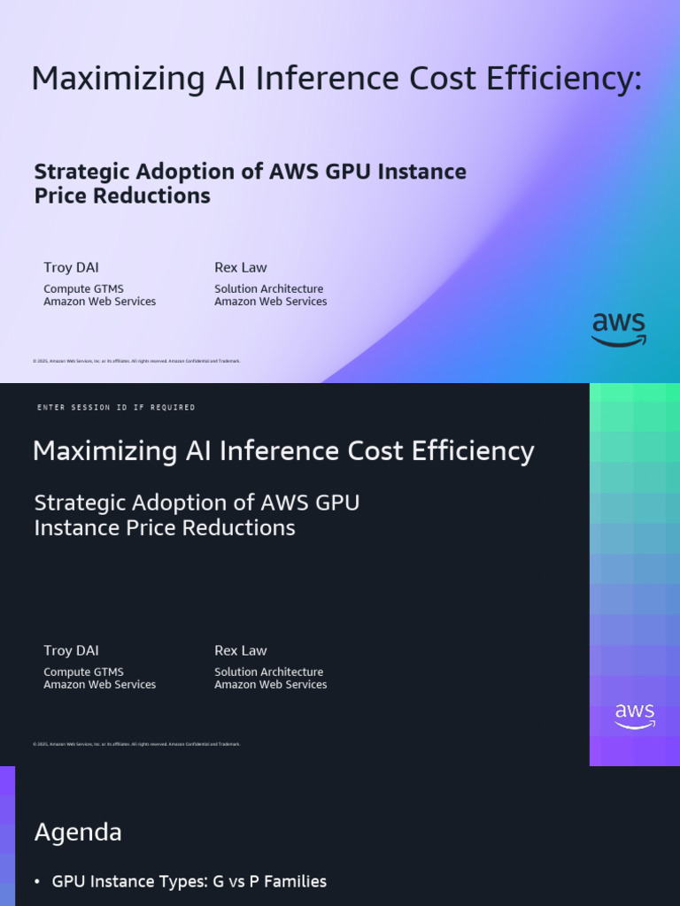 AWS GPU Pricing Strategies for AI | PDF | Amazon Web Services ...
