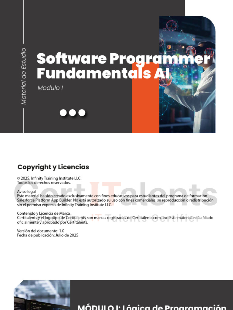 Presentación Módulo I - Software Programmer Fundamentals - Infinity ...