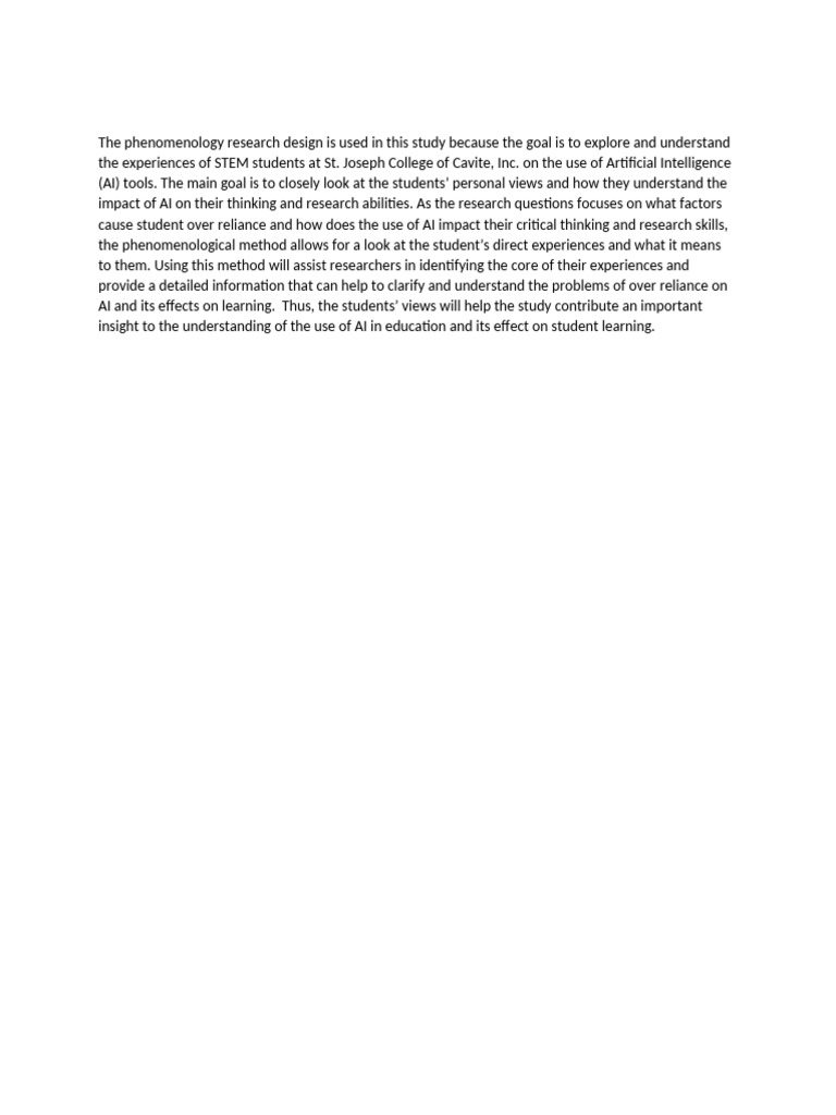 Research Design | PDF