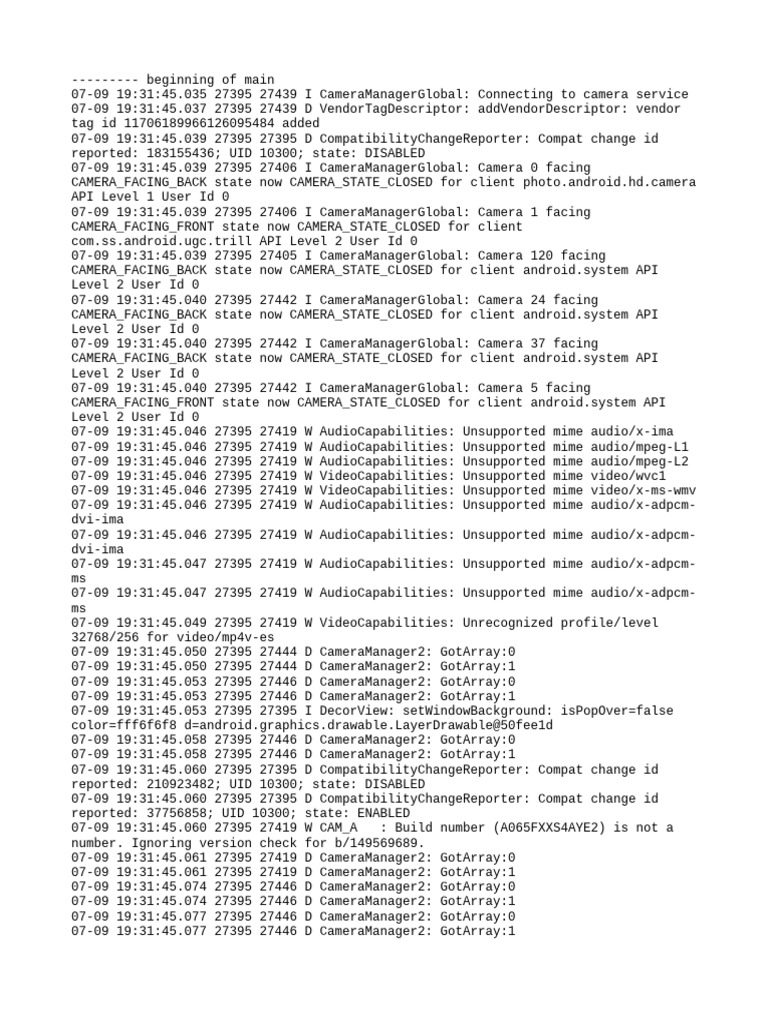 Log Cat 1752060704992 | PDF | Operating System Technology | System Software