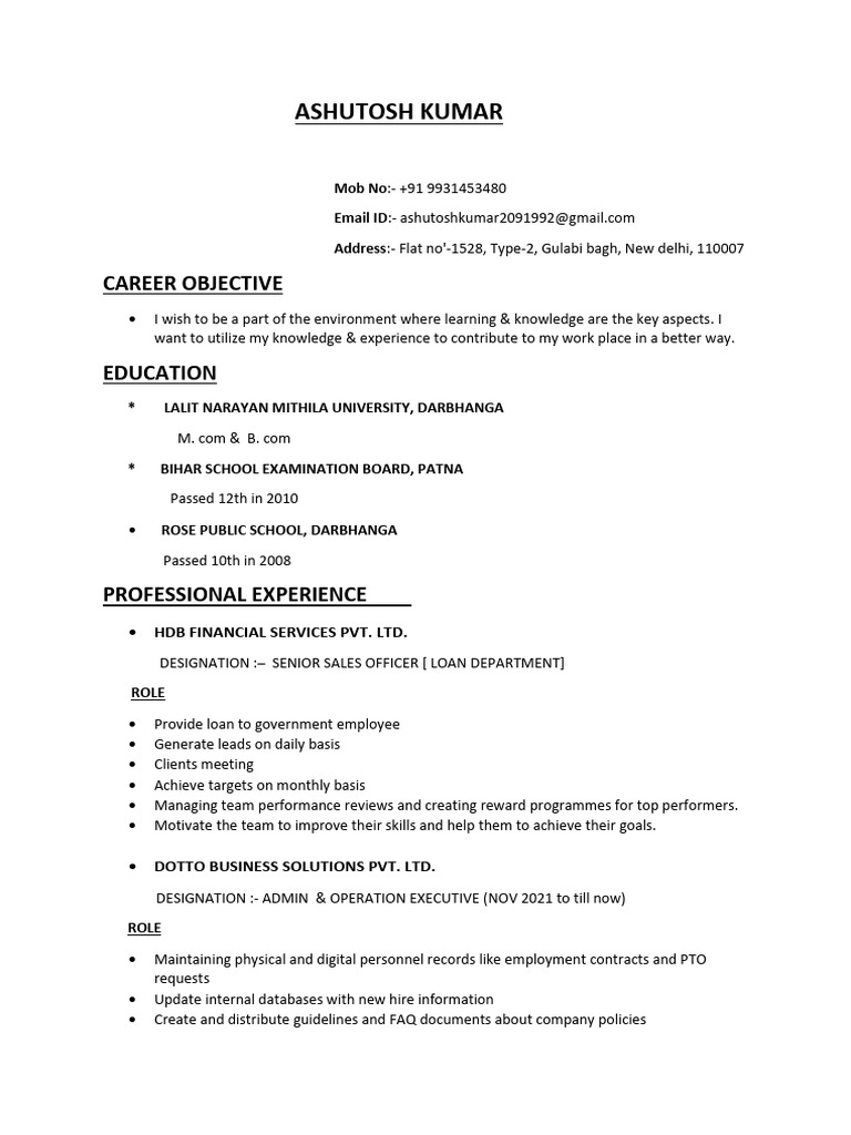 Ashutosh Kumar | PDF