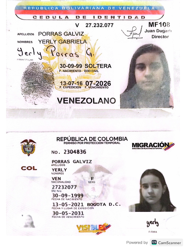 Cédula y PPT Yerly | PDF