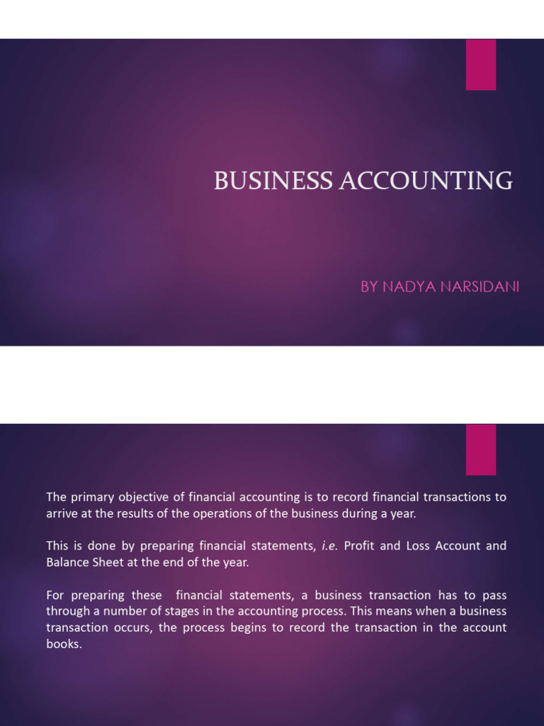 Unit 8-Final Accounts of Sole Proprietorship | PDF | Debits And Credits | Income Statement