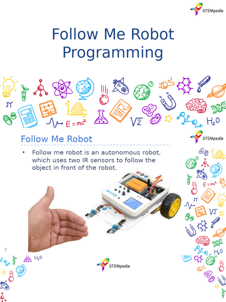 Lecture Slide 4.1.6 Follow Me Robot Programming | PDF | Computer Engineering | Computing