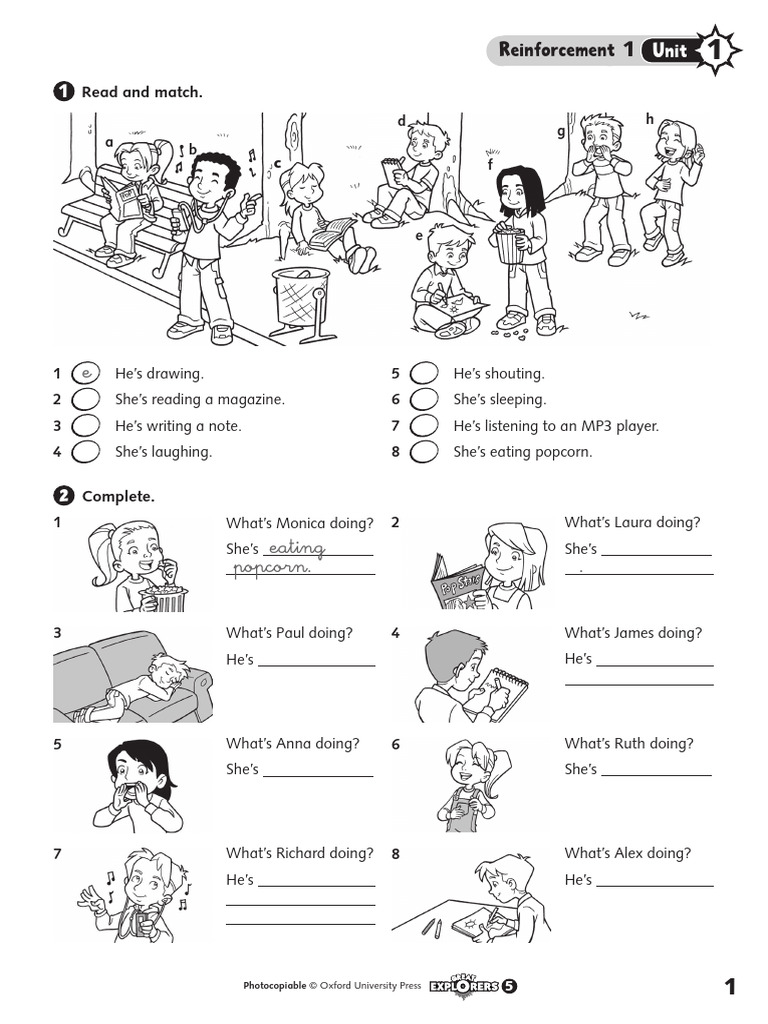 Read and Match.: B F G D H A | PDF | Language Families | Language Mechanics