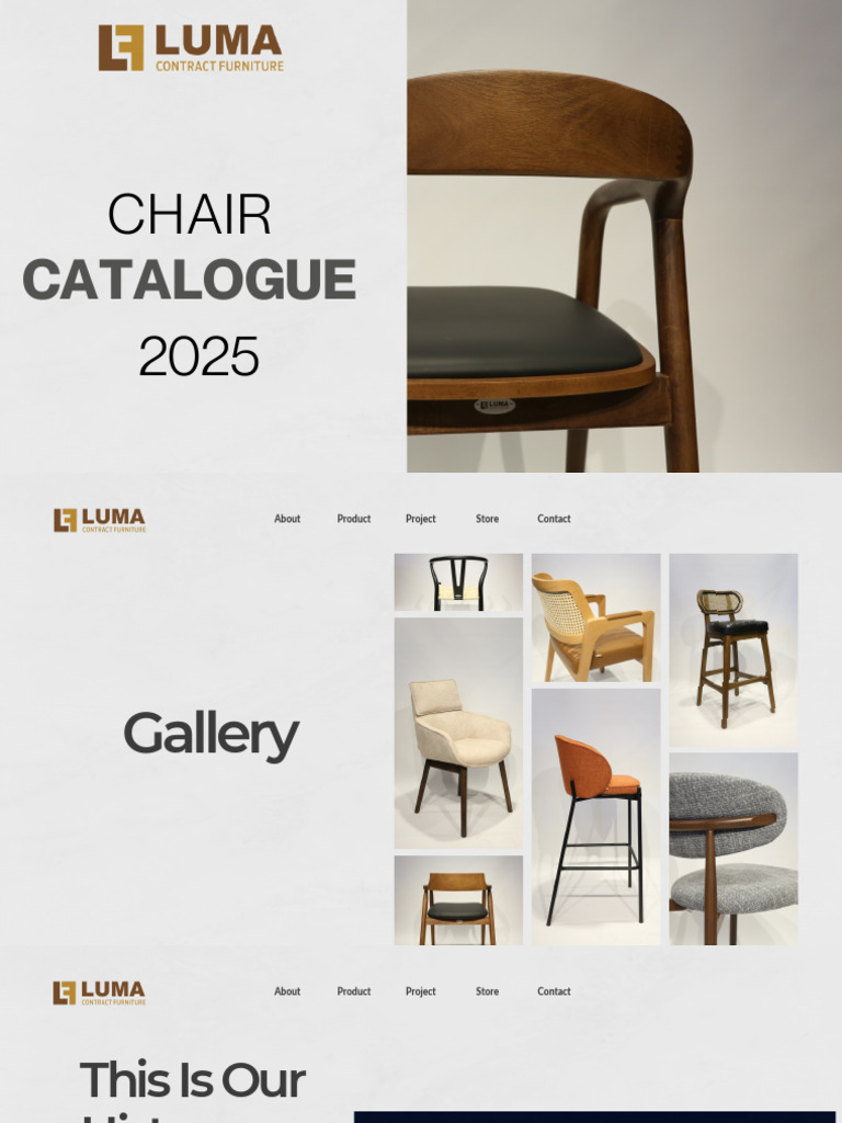 Chair Catalogue 2025 | PDF