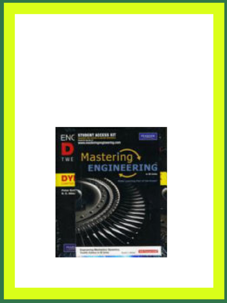 Engineering Mechanics Dynamics Study Pack Bundle With Masteringengineering Dynamics With Pearson ...