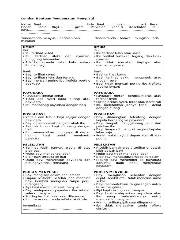 Lembar Pengamatan PDF | PDF