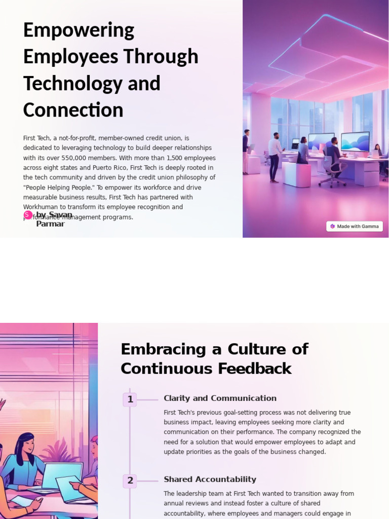 Empowering Employees Through Technology and Connection | PDF | Applied ...