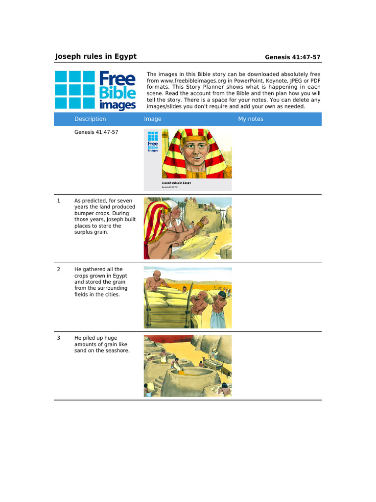 FB Joseph Ruler StoryPlanner en | PDF