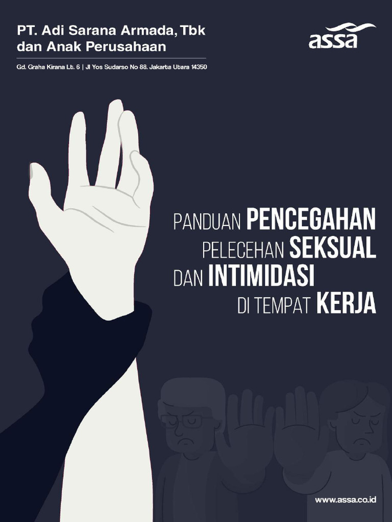 Panduan Pencegahan Pelecehan Seksual Dan Intimidasi Di Tempat Kerja | PDF