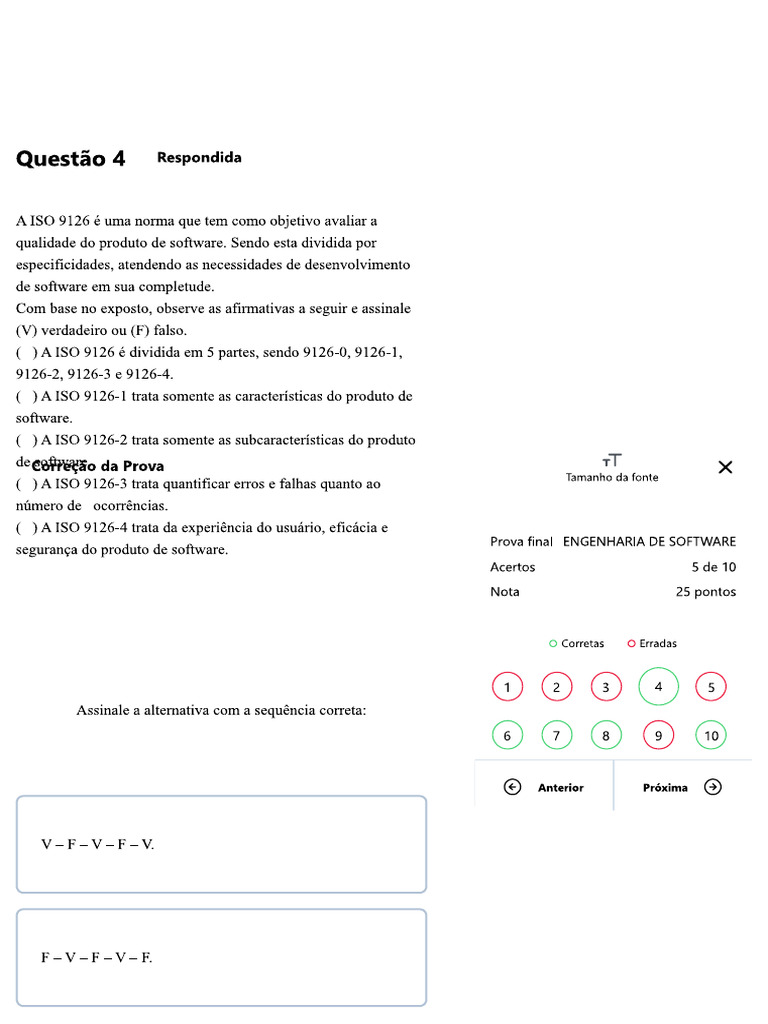 Prova Eng Sof 4 | PDF