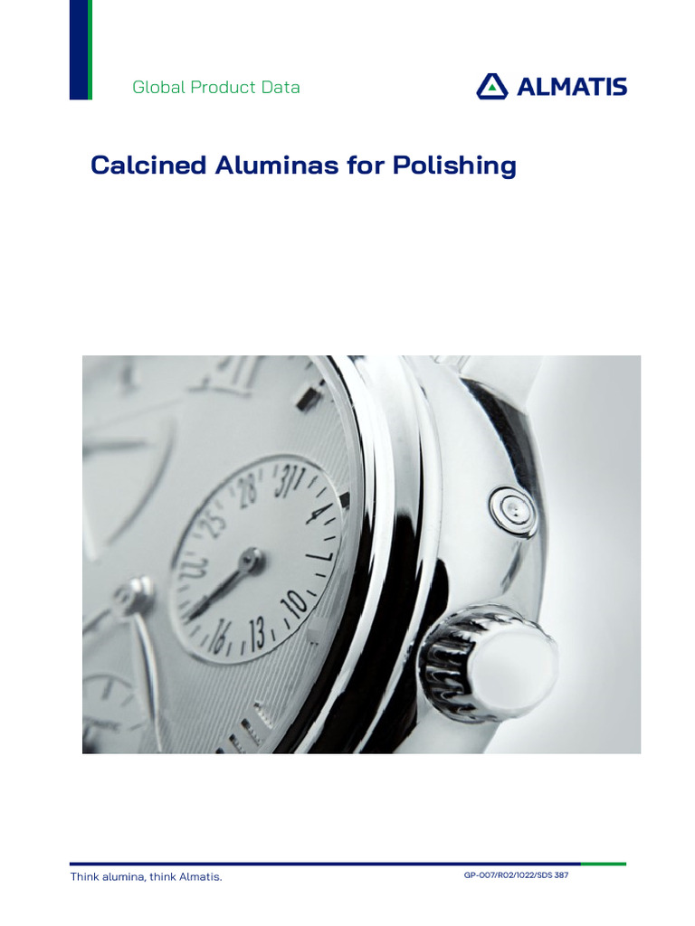 Calcined Aluminas for Polishing Solutions | PDF | Aluminium Oxide ...