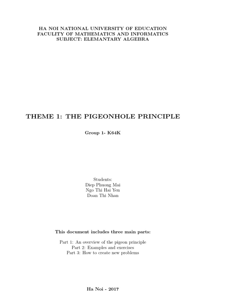 Group 1 - Dirichlet Principle | PDF | Area | Triangle