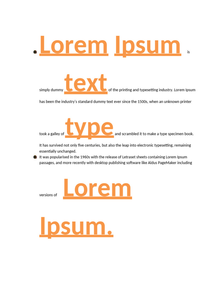 Lorem Ipsum | PDF