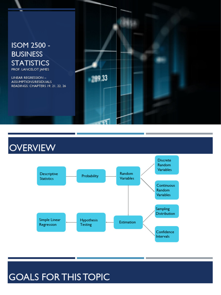 Linear Regression Assumptions Guide | PDF | Errors And Residuals ...