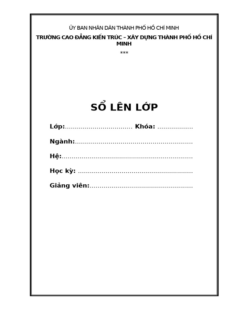R1-BM00-SSGV - Bia So Len Lop | PDF