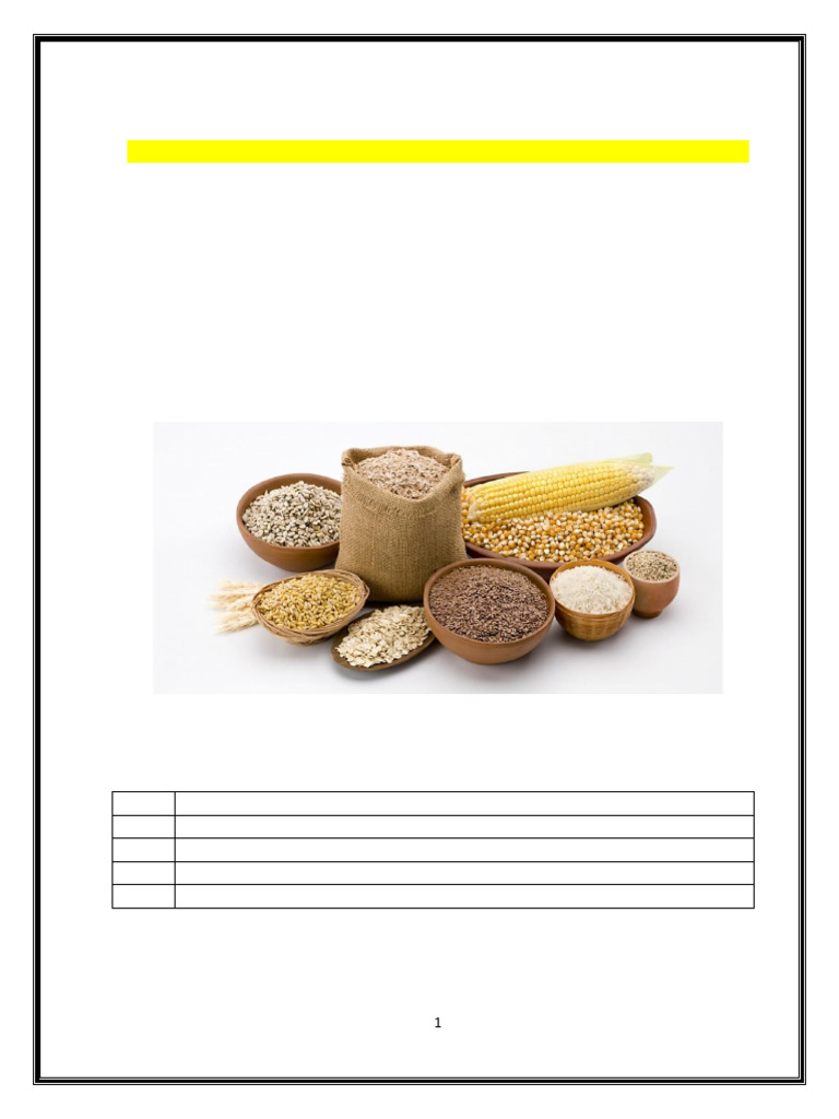 Primary Processing of Cereal Crops | PDF | Mycotoxin | Cereals