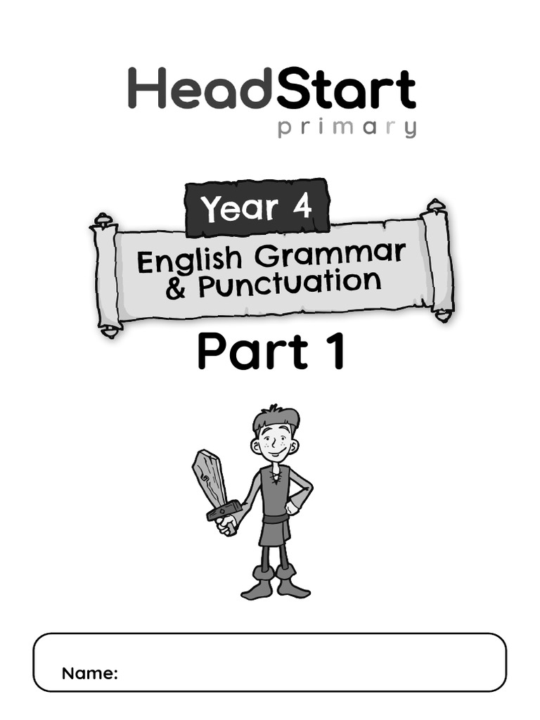 Year 4 Grammar & Punctuation Guide | PDF | English Language | Verb