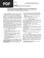 ASTM C31 - C31M-21A - Making and Curing Concrete Test Specimens in The ...