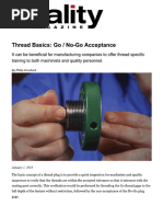 Spiralock Gaging Practices Guide | PDF | Screw | Mechanical Engineering